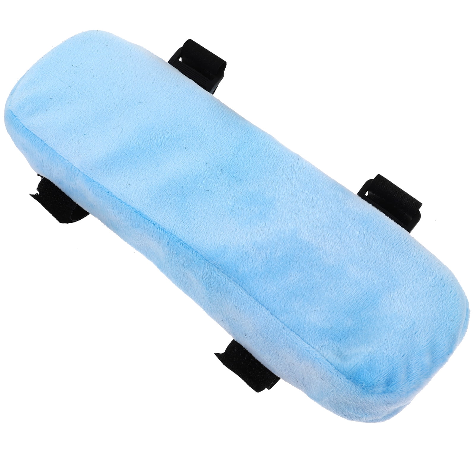 Hemoton Replaceable Armrest Office Arm Rest Pad Sky-blue Polyester Nonslip Grip Home Use 1Set ...