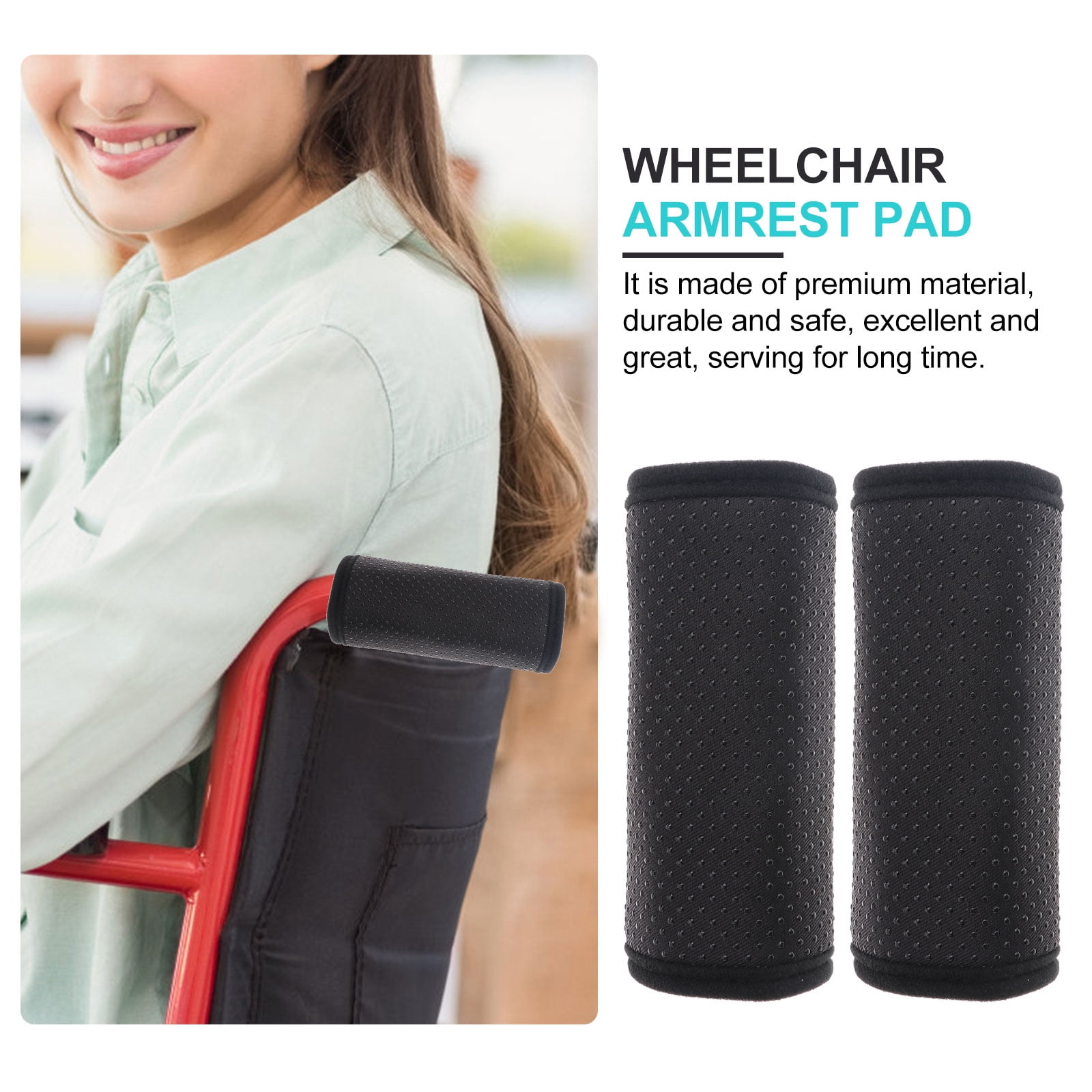 YEAHIBABY 1 Pair Walker Handle Pads Anti Slip Comfortable Grip Simple ...