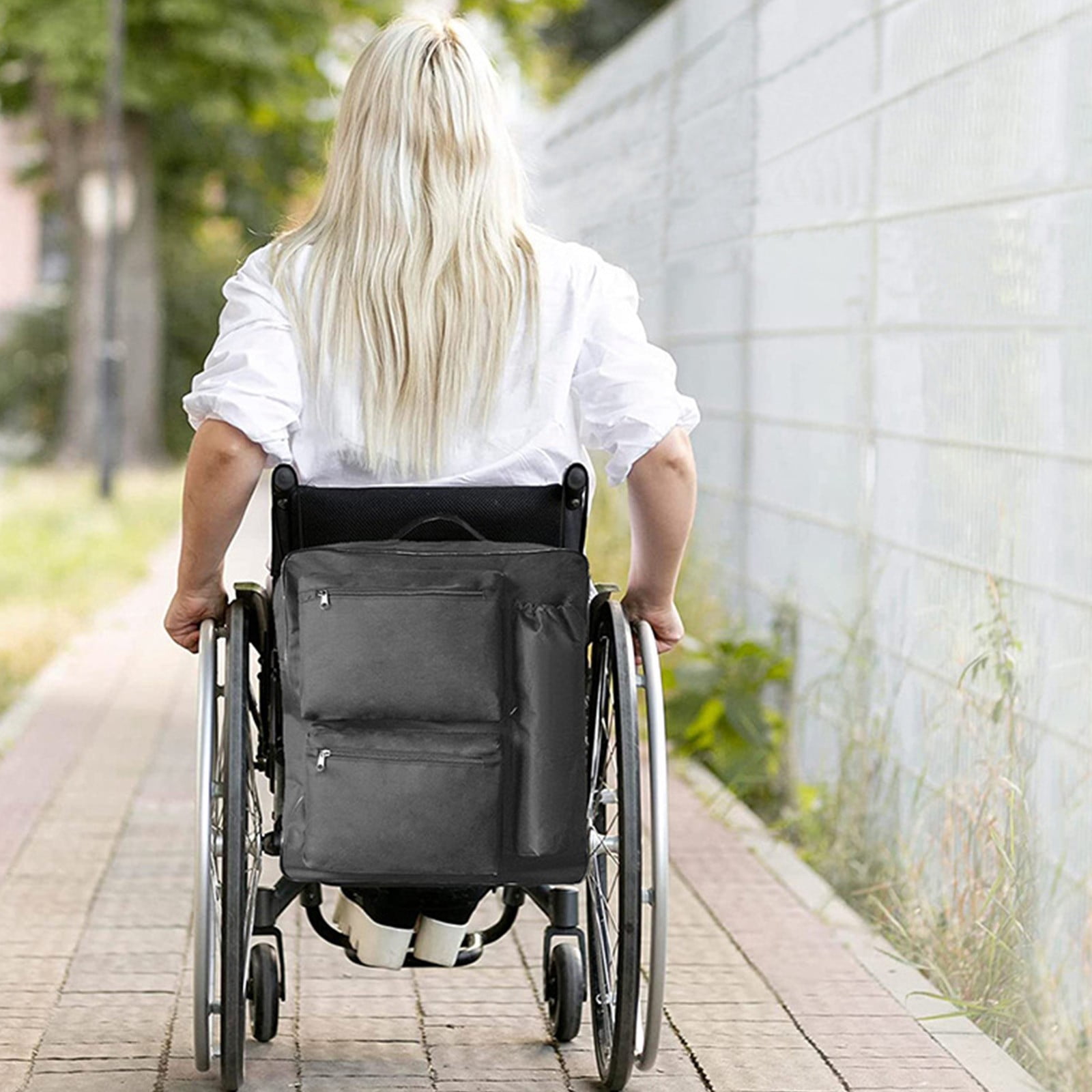 Wheelchair Backpack For Back Of Chair - Wheelchair Bag For Wheelchair ...
