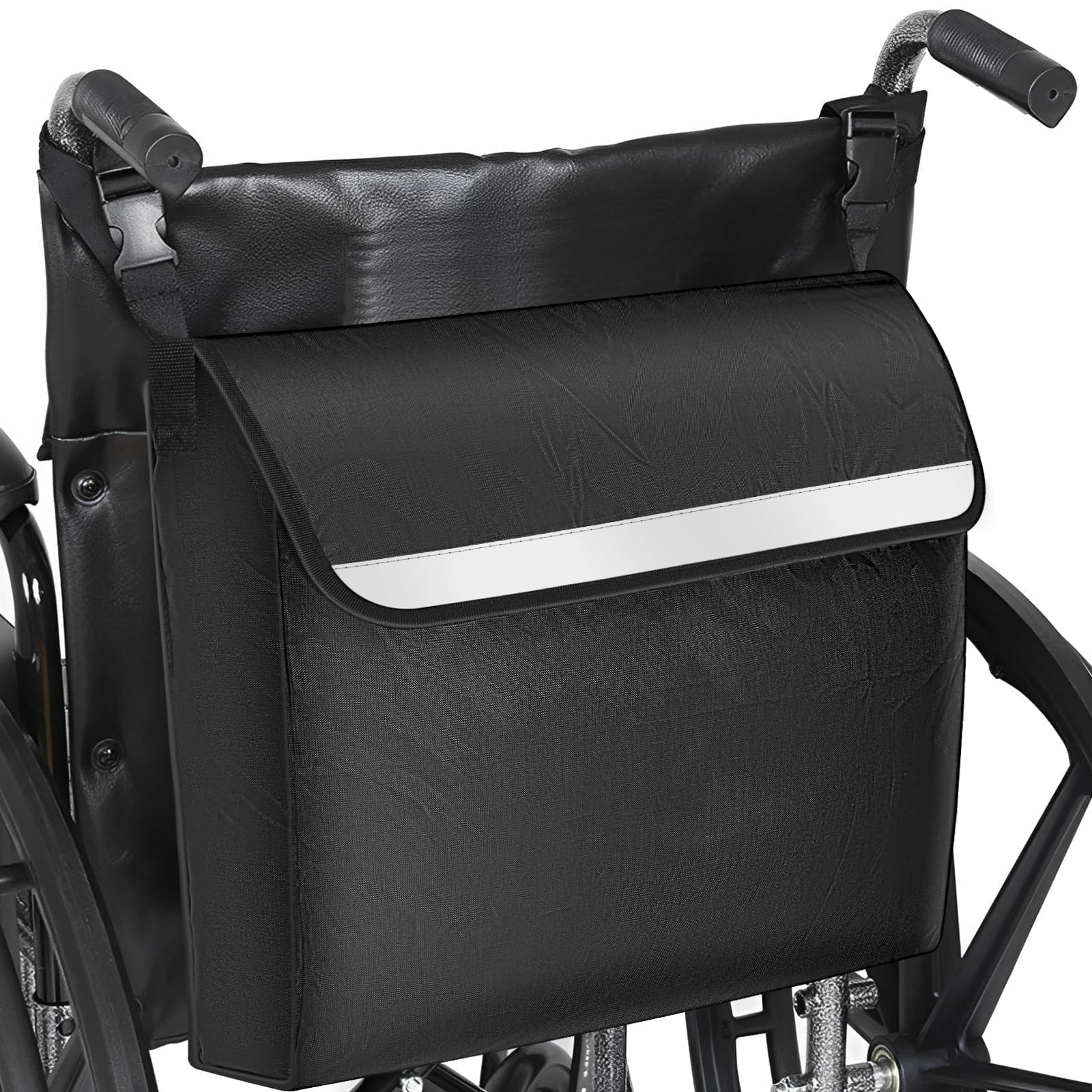 Wheelchair Backpack Bag,Wheelchair Bag for Back of Chair,Large Capacity ...
