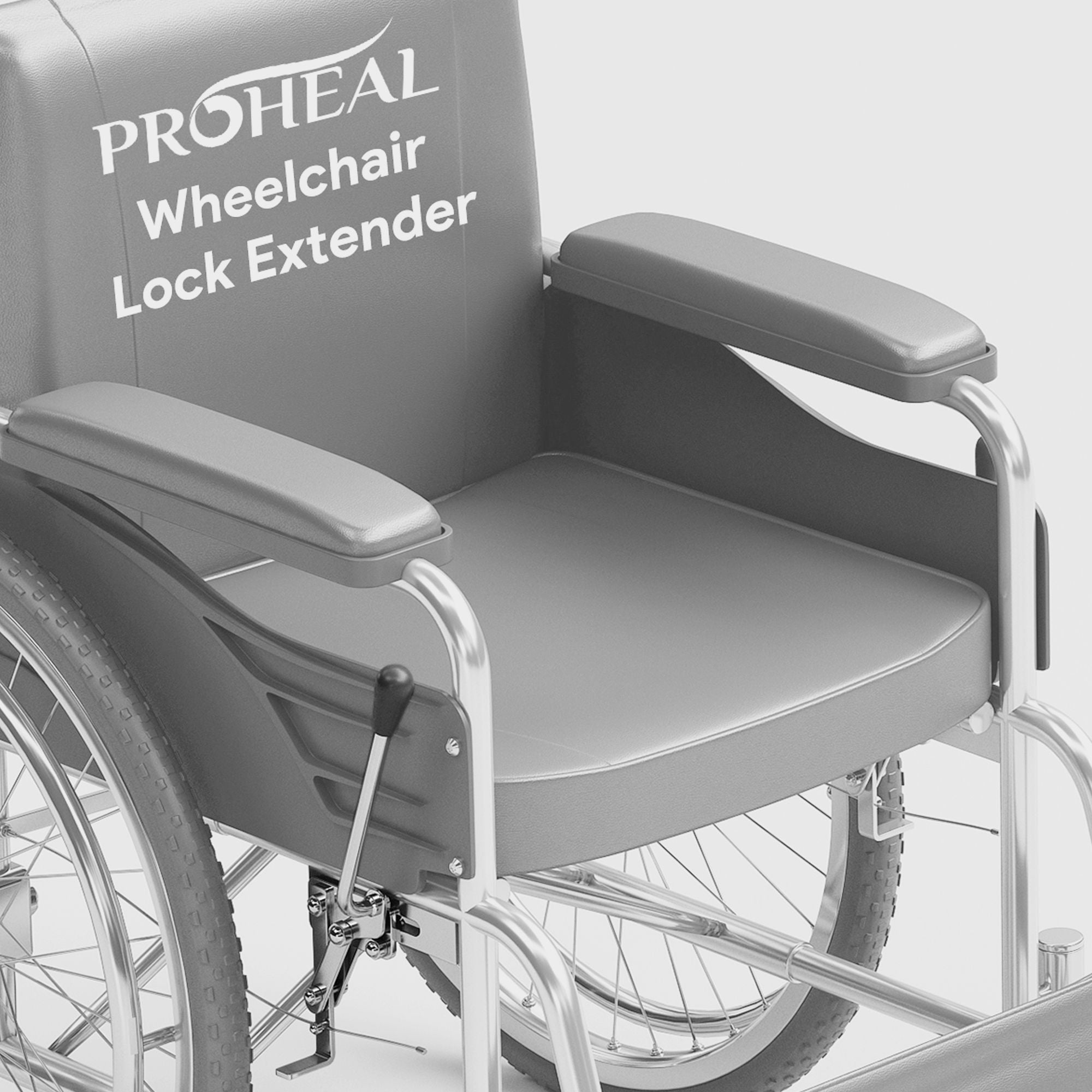 Wheelchair Brake Extenders - Handle Extender - Easy Installation HSA ...