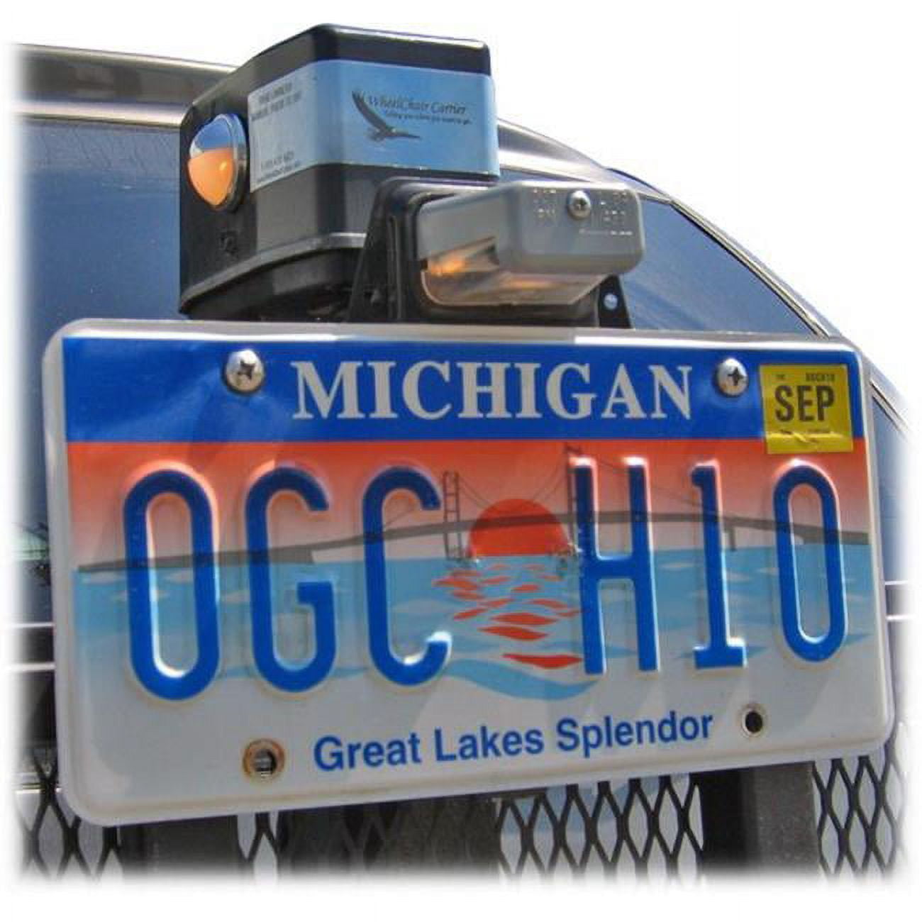 Wheelchair Carriers License Plate Kit - Walmart.com