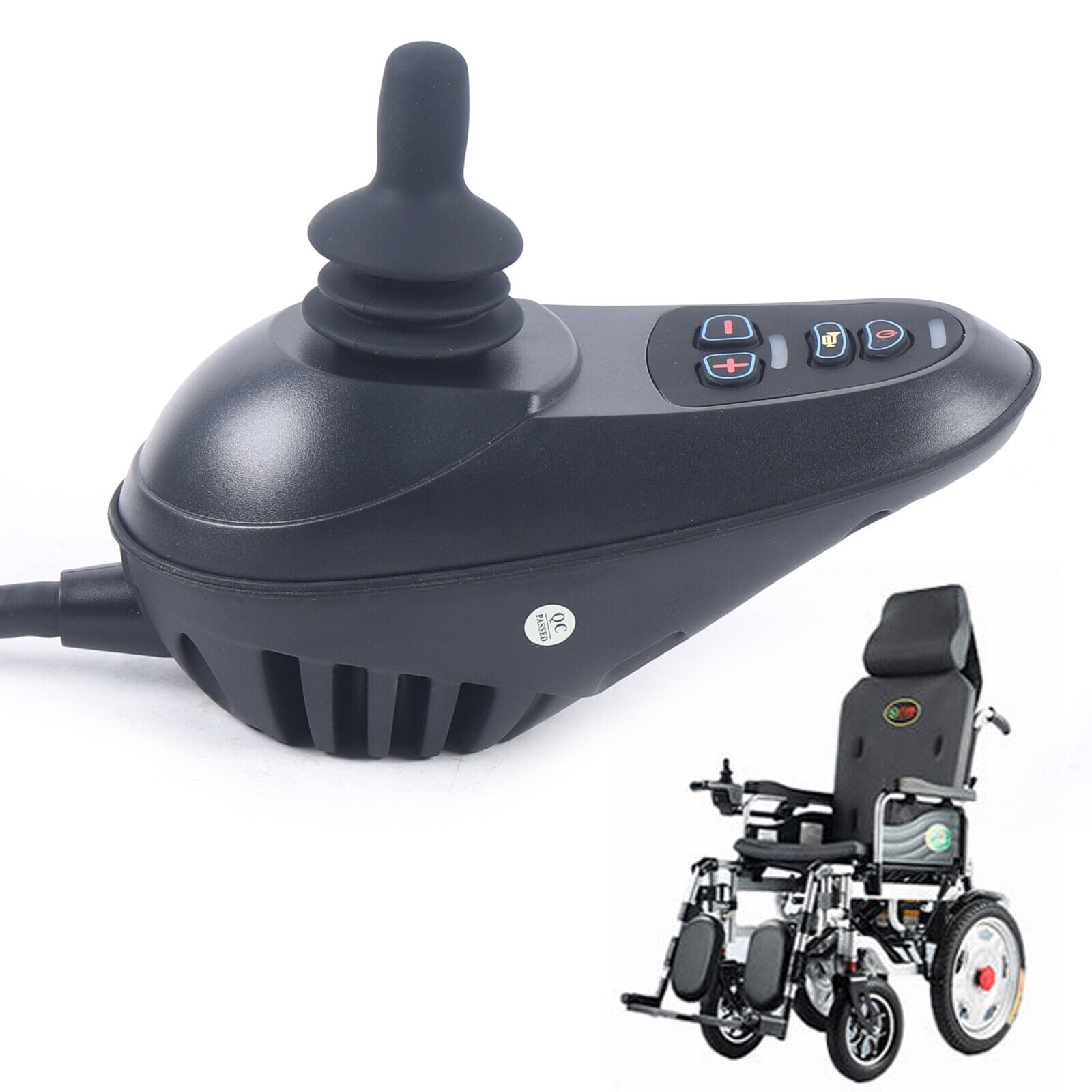 Wheelchair Command Joystick Controller Electric Wheel Chair Rocker ...