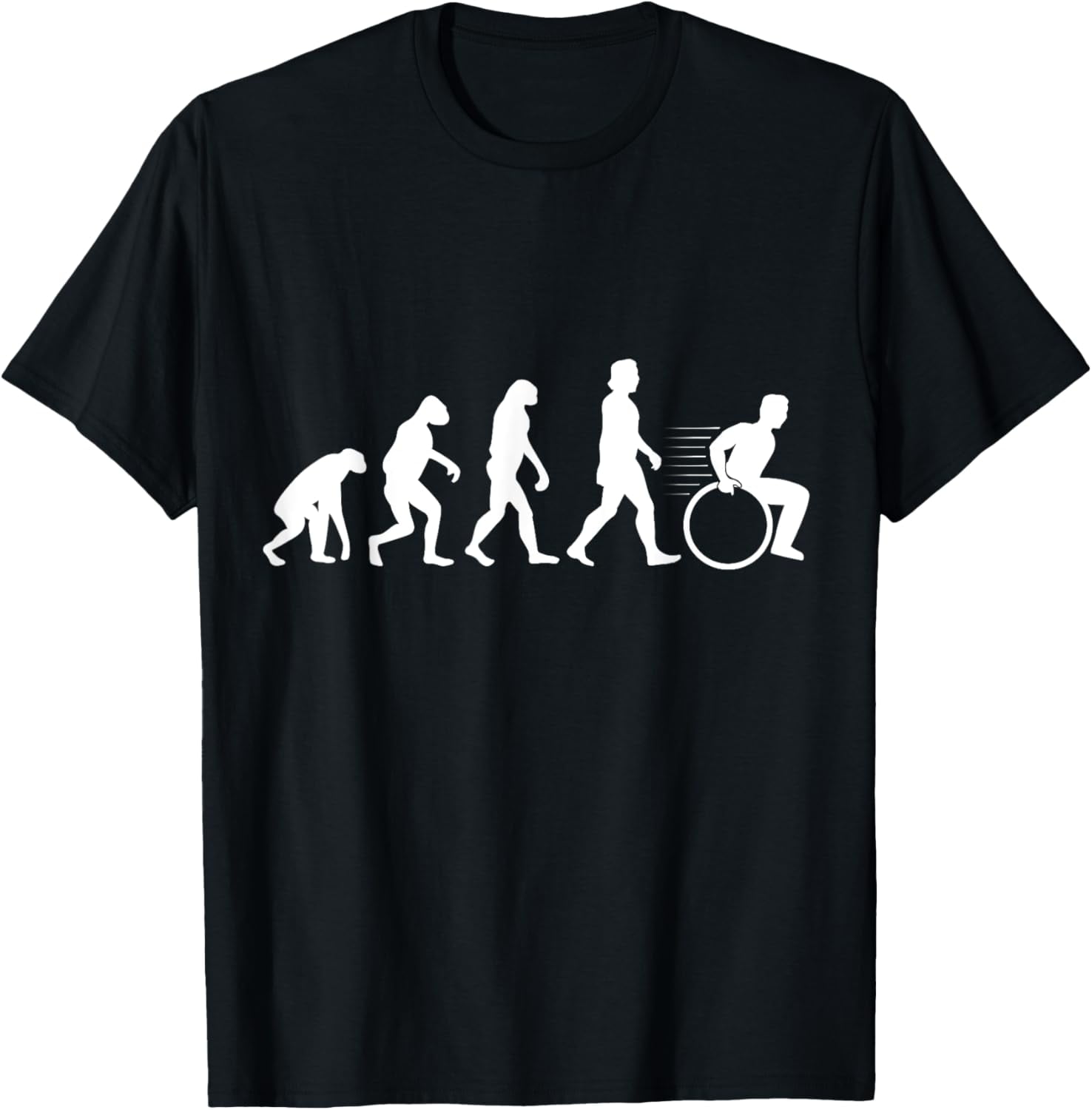 Wheelchair Disability Evolution Paraplegic T-Shirt - Walmart.com Wheelchair Disability Evolution Paraplegic T-Shirt - Walmart.com