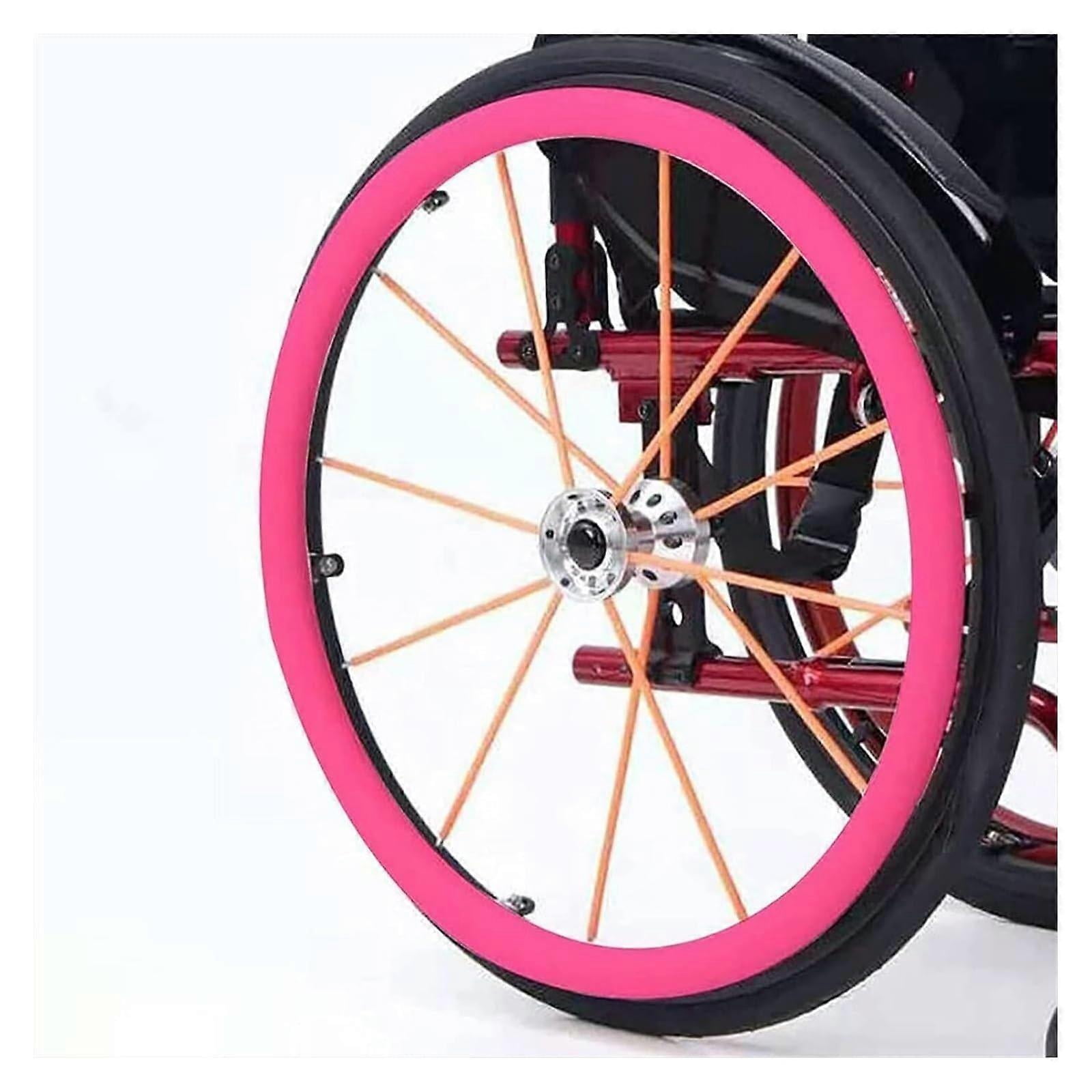 Wheelchair Handrim Covers, Rear Wheel Sports Wheelchair Silicone Hand ...
