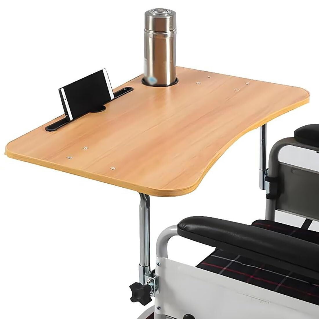 Wheelchair & Mobility Scooter Lap Trays,Detachable Wooden Dining Board ...