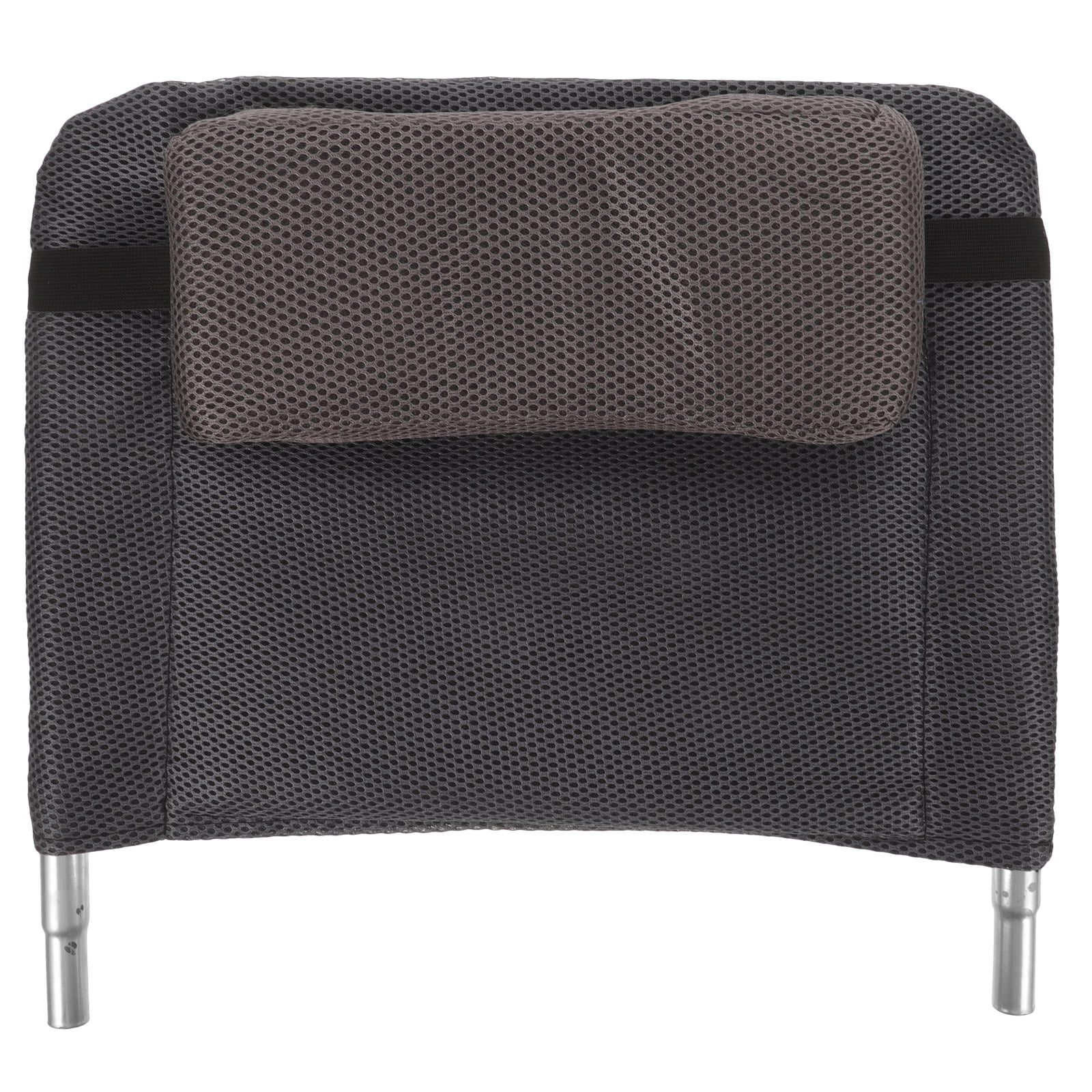 YOSADIER Ergonomic Black Wheelchair Headrest with Adjustable Elastic ...