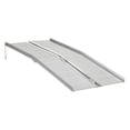 Wheelchair Ramp 6ft Portable Aluminum Folding Ramp, 600lb Capacity ...
