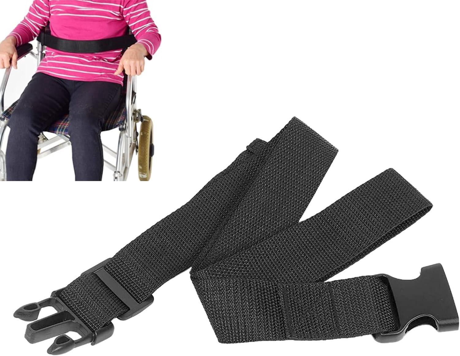 Wheelchair Restraint Belt, 180cm Long Adjustable Wheelchair Seat Belt ...