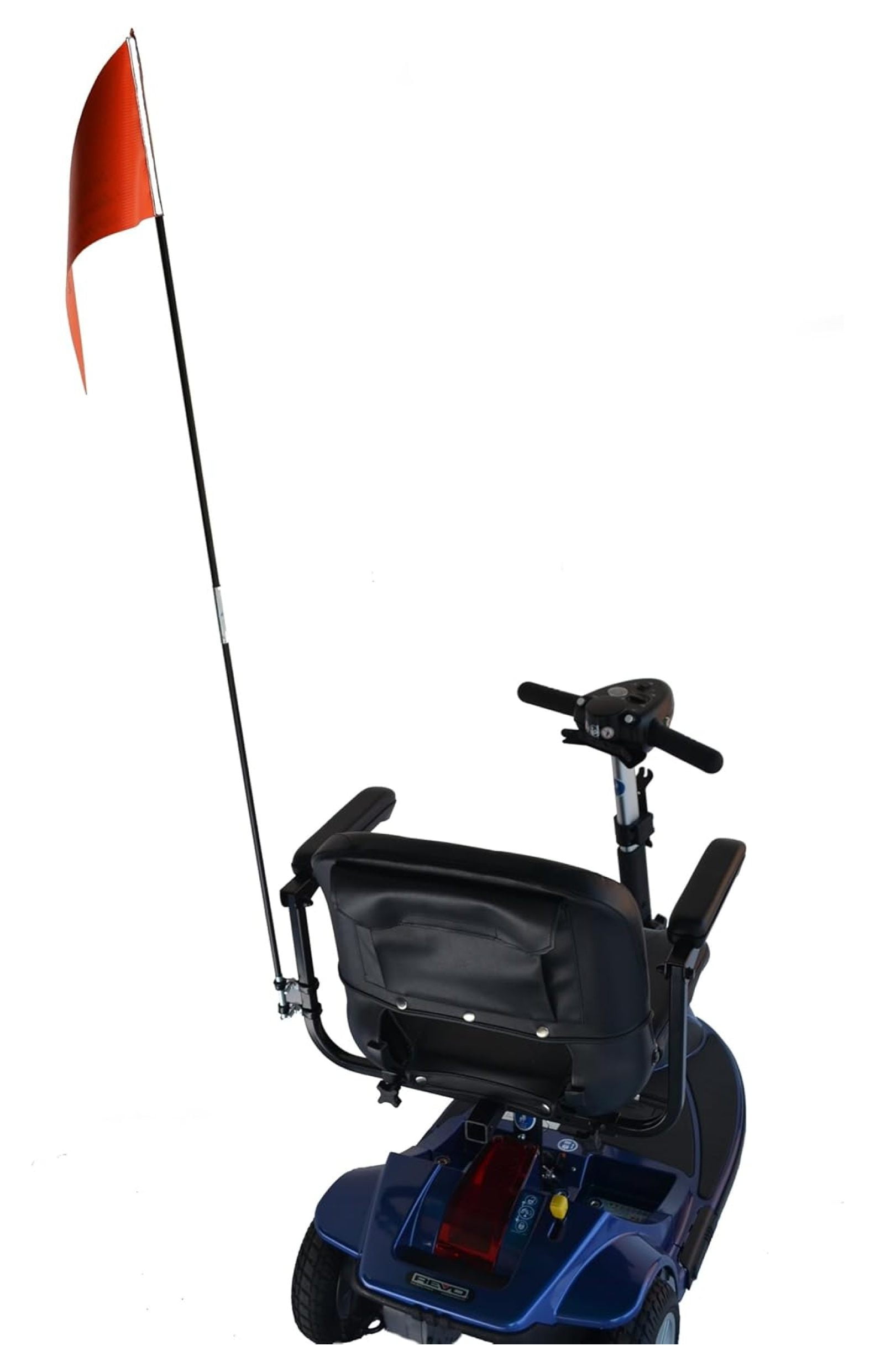 Wheelchair, Scooter, Power Chair Folding Safety Flag with mounting and ...