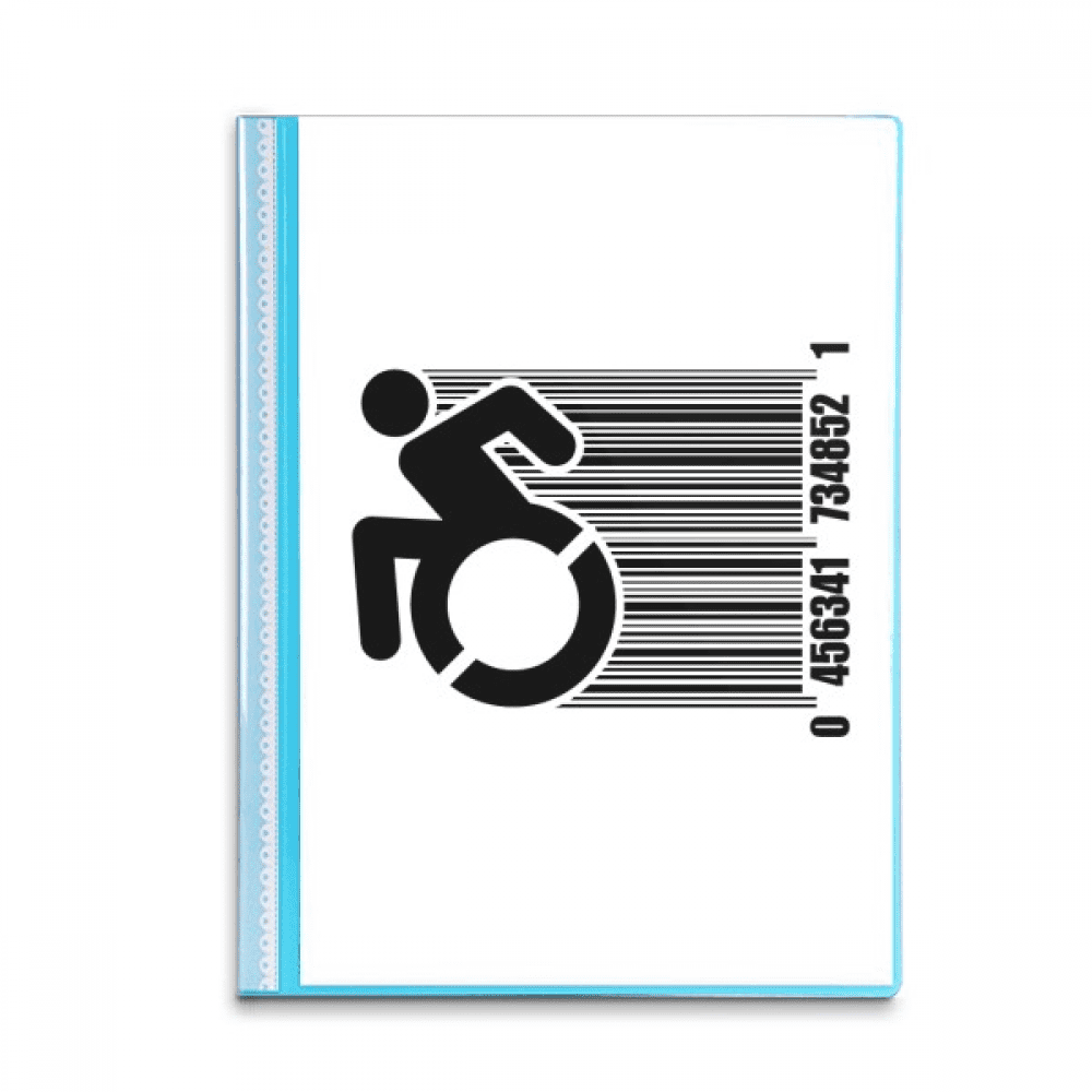 Wheelchair Sick Escape Speed Book Sheet Protectors Portfolio Binder ...