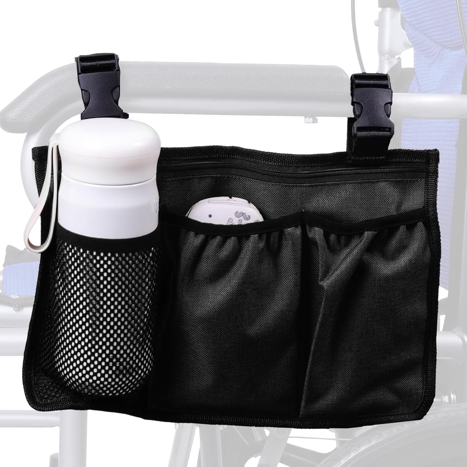 Wheelchair Side Bag,Wheelchair Pouch Side Pocket,Armrest Storage ...