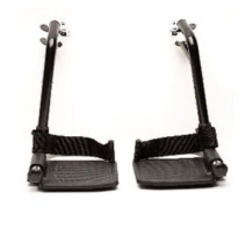 Brand New Pair of Wheelchair Swingaway Footrests with Folding Composite ...