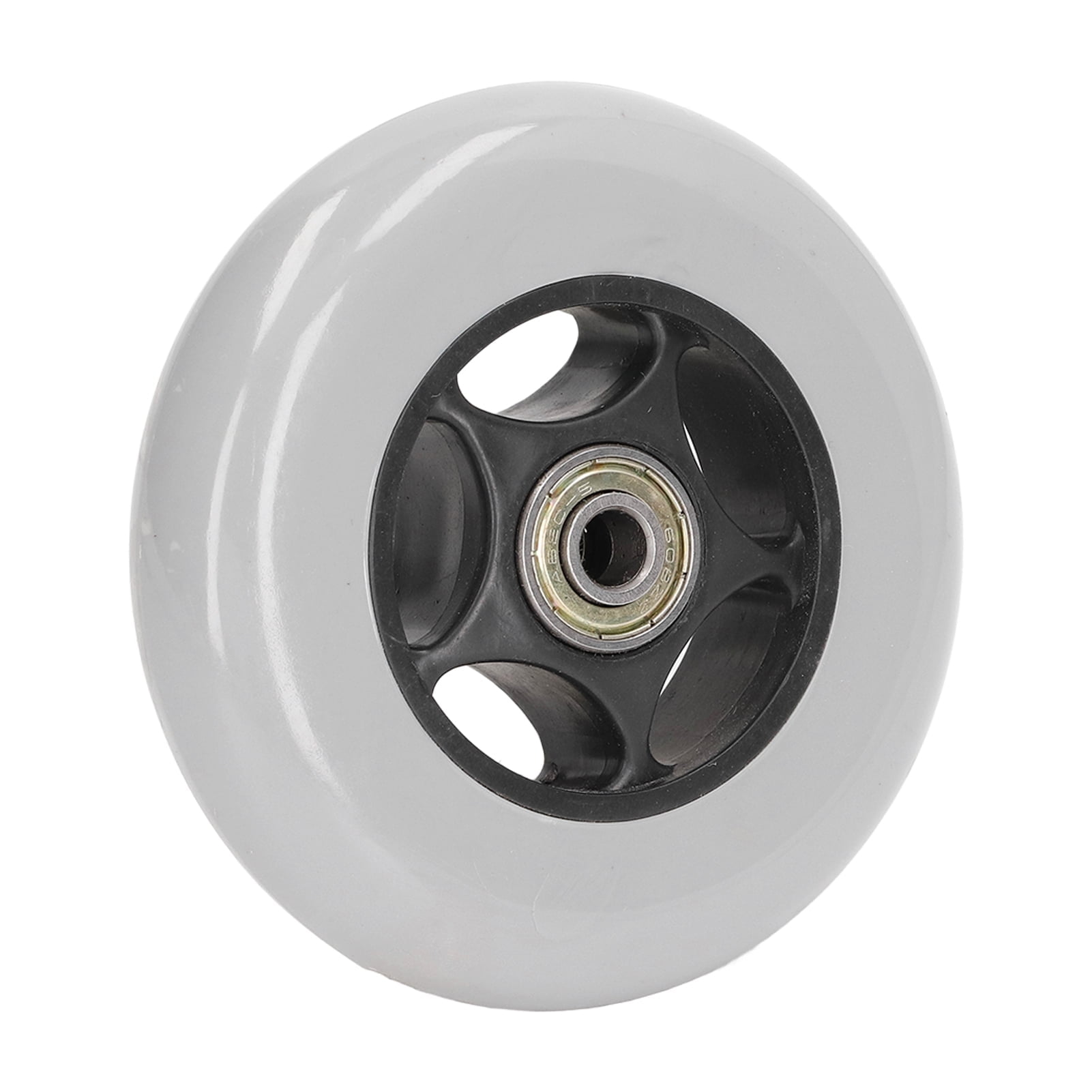4in Diameter Rubber Wheelchair Wheel, Walker Tire for Replacement ...