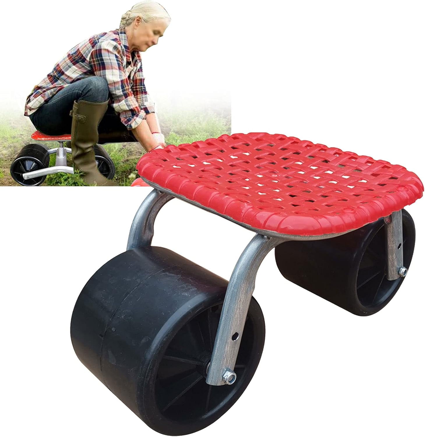 Wheeled Garden Seat, Rolling Seat for Gardening, Garden Tools Garden ...