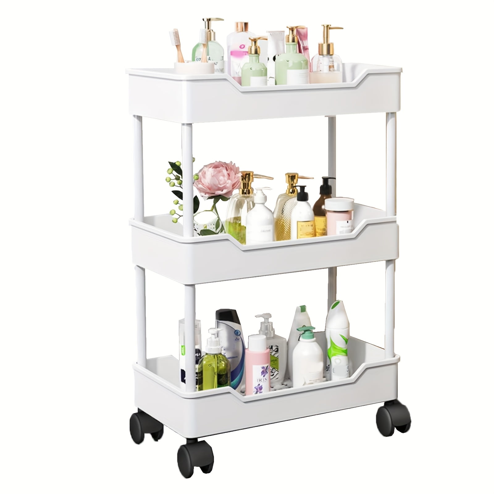 Wheeled Trolley, Commercial Wheeled Shelf, Food Rack, Food Transport ...
