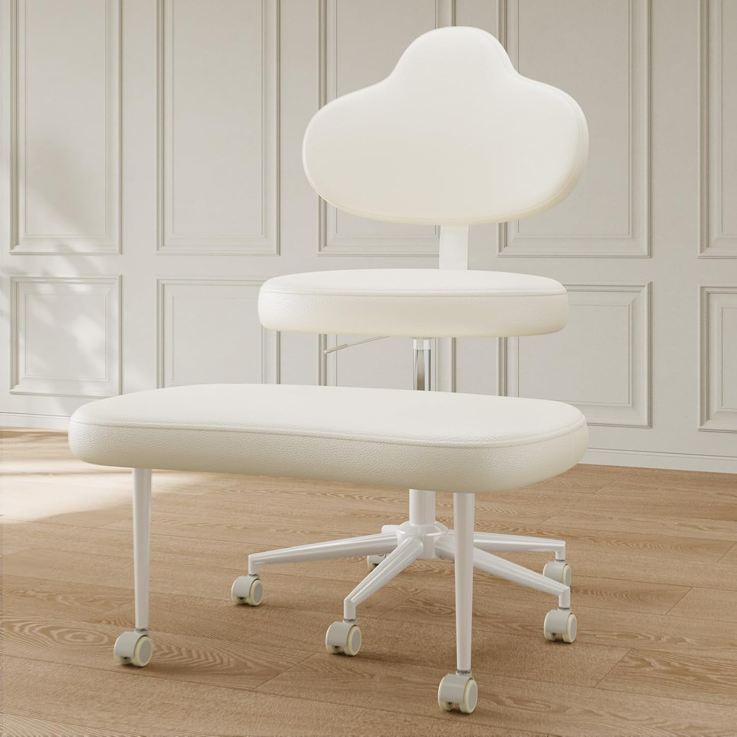 Wheeled cross-legged office chairs, widened cross-legged chairs, height ...