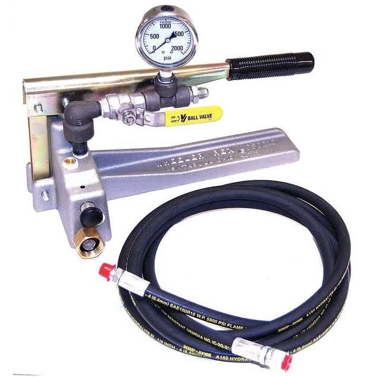 Wheeler-Rex 29201 Hand Operated Hydrostatic Test Pump 1000 PSI ...