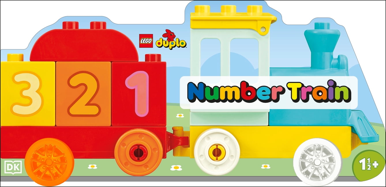 Wheelie Books Lego Duplo Number Train, (Board Book) - Walmart.com