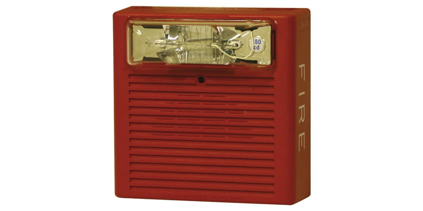 Cooper Wheelock Weatherproof White, Wall Mount, FIRE Lettering, Multi ...