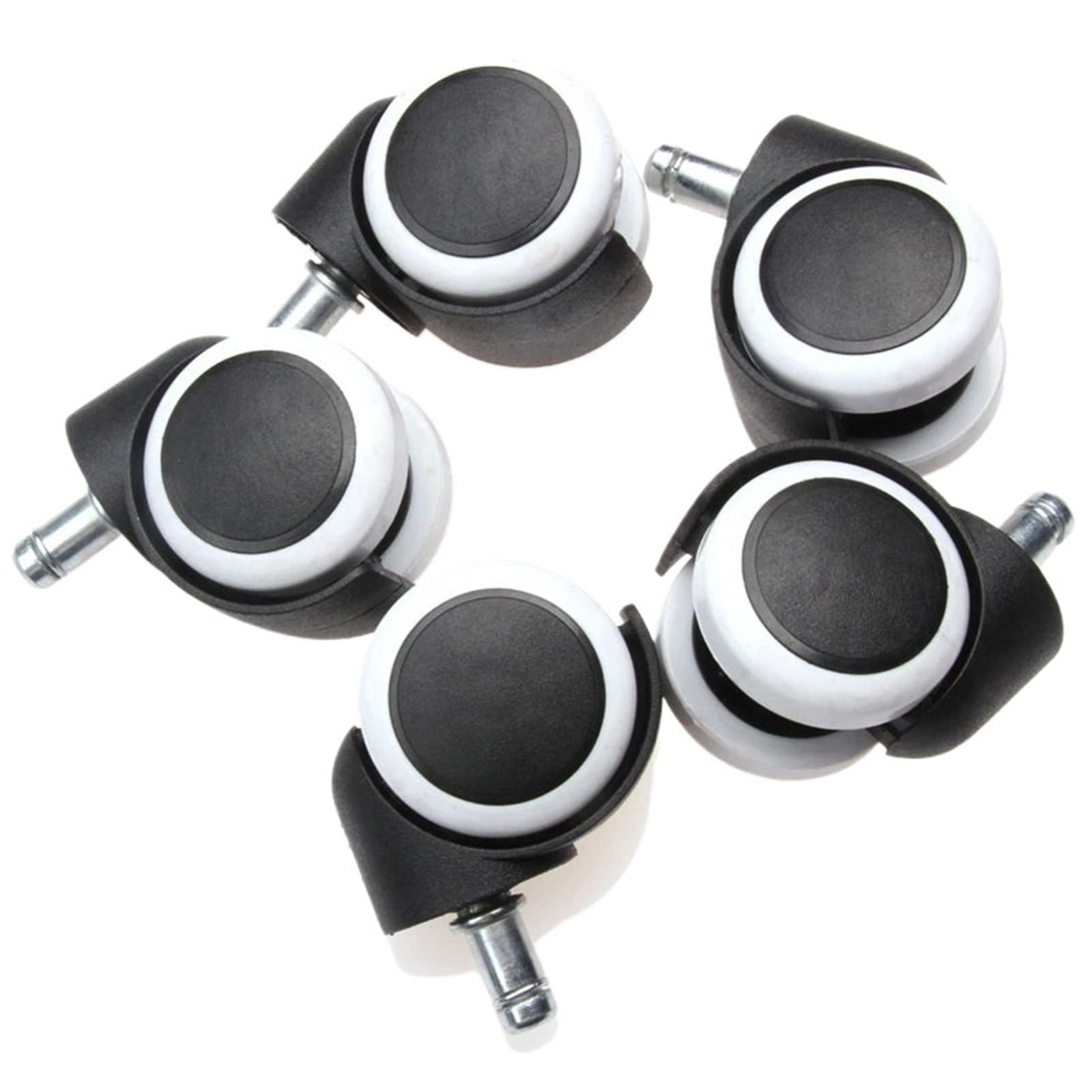 Wheels 5pcs Office Home Chair Sofa Swivel Casters Mute Wheel Universal ...