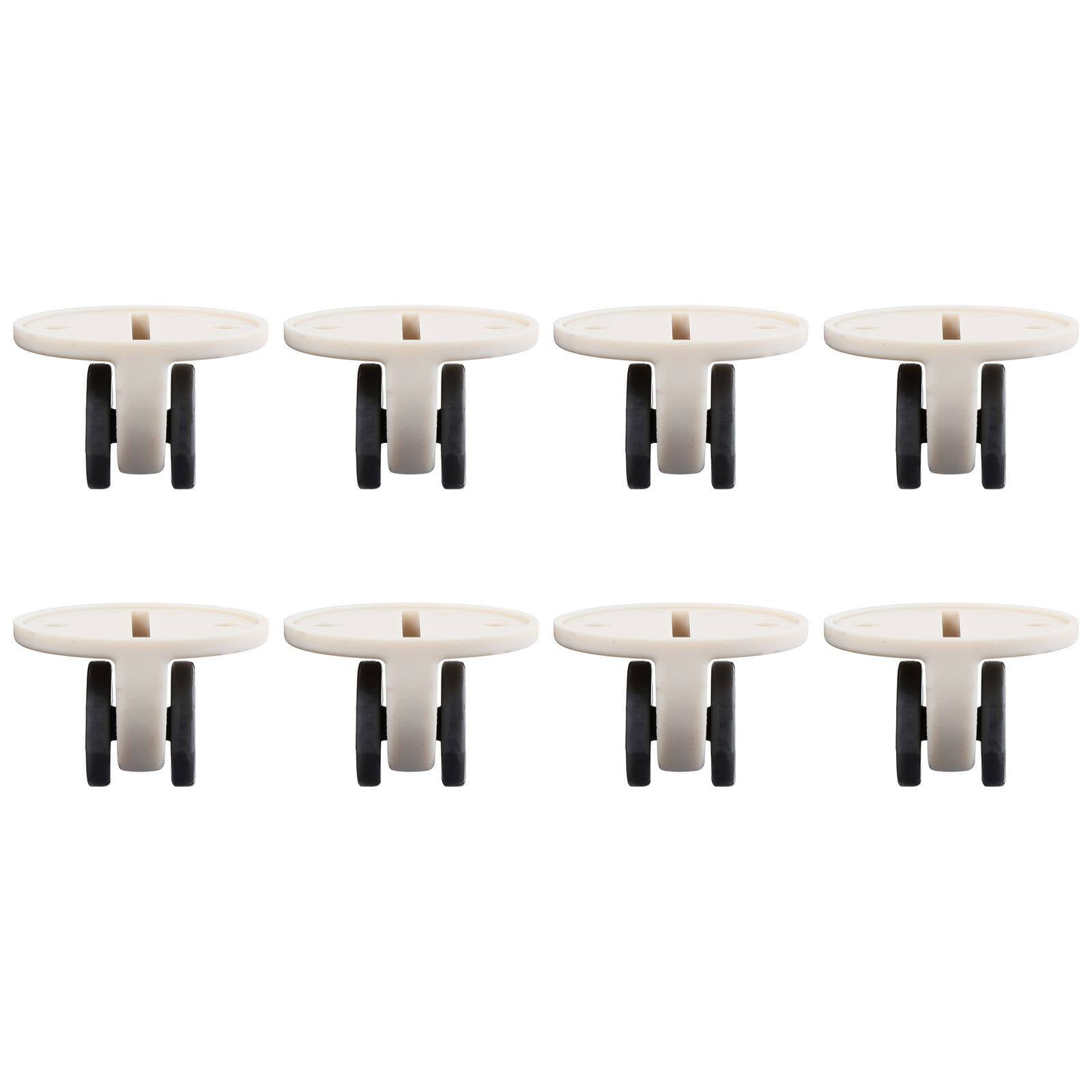 HOMEMAXS 8Pcs Self Adhesive Casters No Punch Storage Box Wheels ...