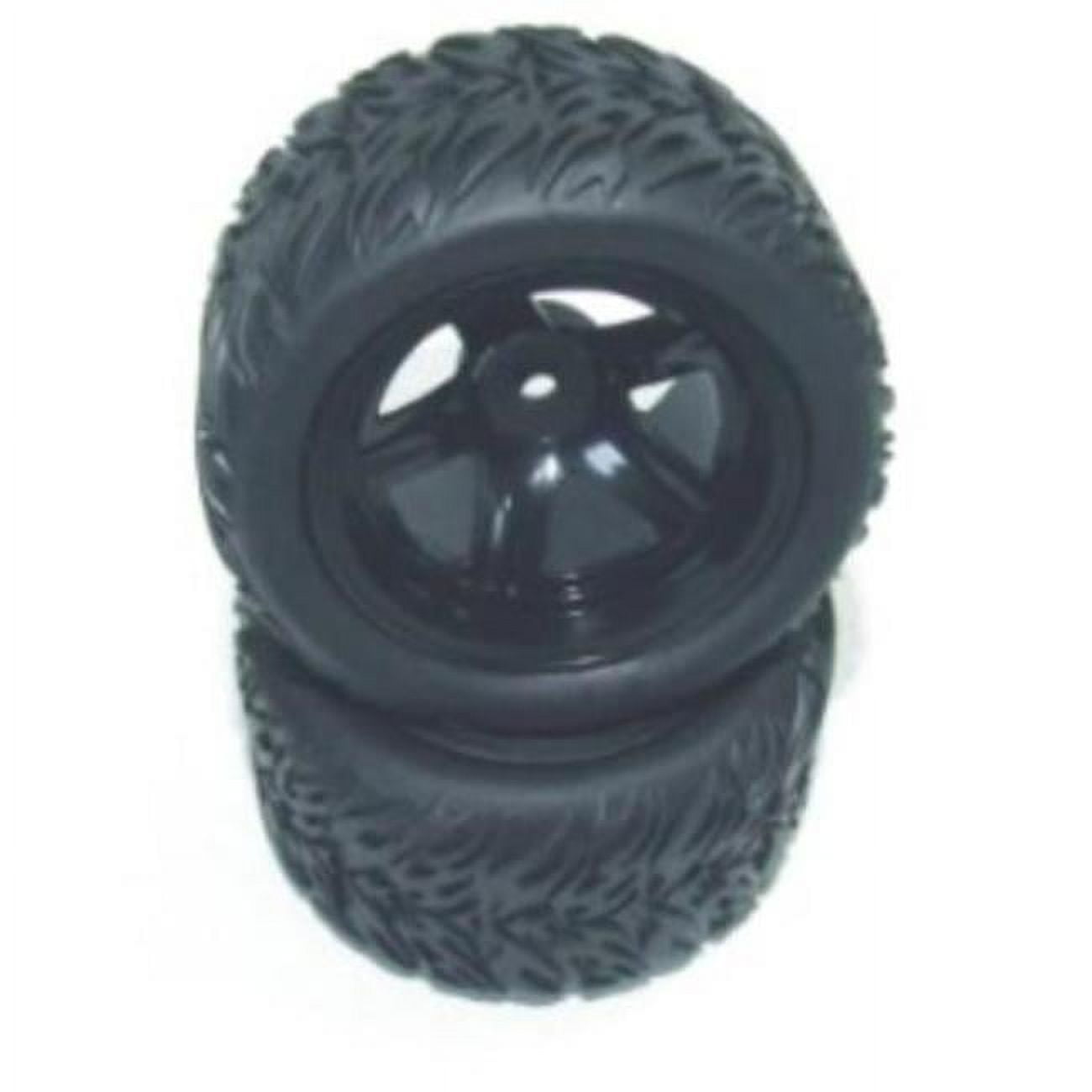 Wheels Complete with Black Rims - Walmart.com