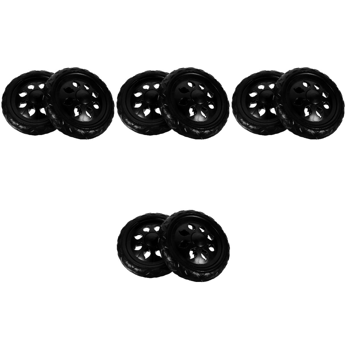 Wheels For Cart,8 Pcs Shopping Cart Wheels Shopping Cart Casters ...