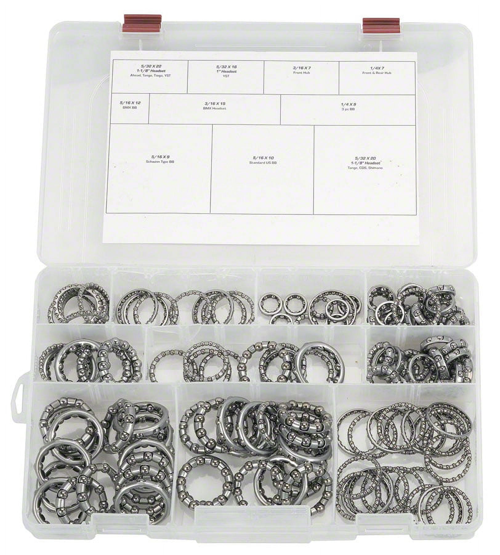 Wheels Manufacturing Bearing Retainer Kit 120 Pieces Assortment of ...