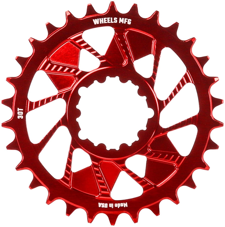 Wheels Manufacturing Direct Mount Chainring - 30t, SRAM 3-Bolt Direct ...