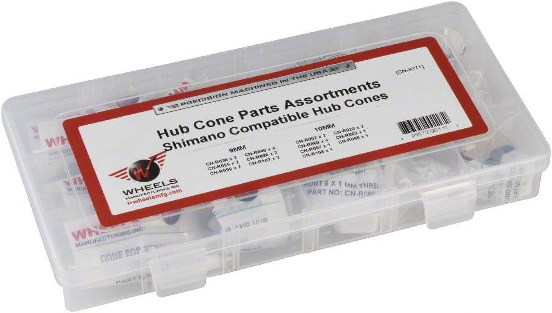 Wheels Manufacturing Hub Cone Kit 1 for Pre-Parallax-Era Shimano Hubs ...