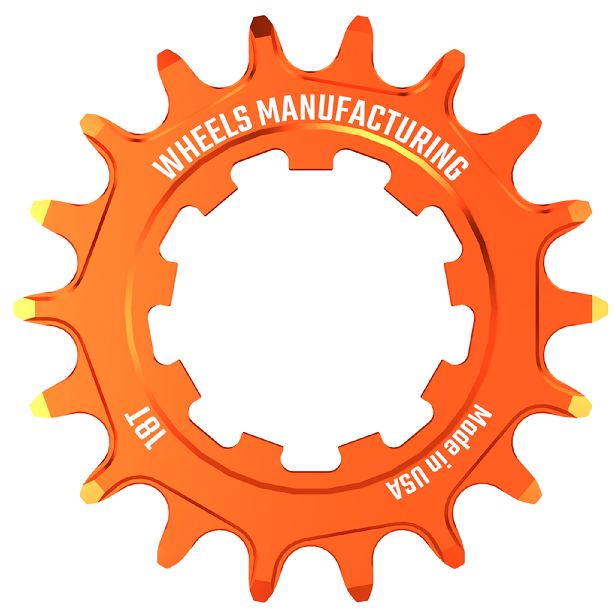 Wheels Manufacturing SOLO-XD Cog - 18t, Orange - Walmart.com