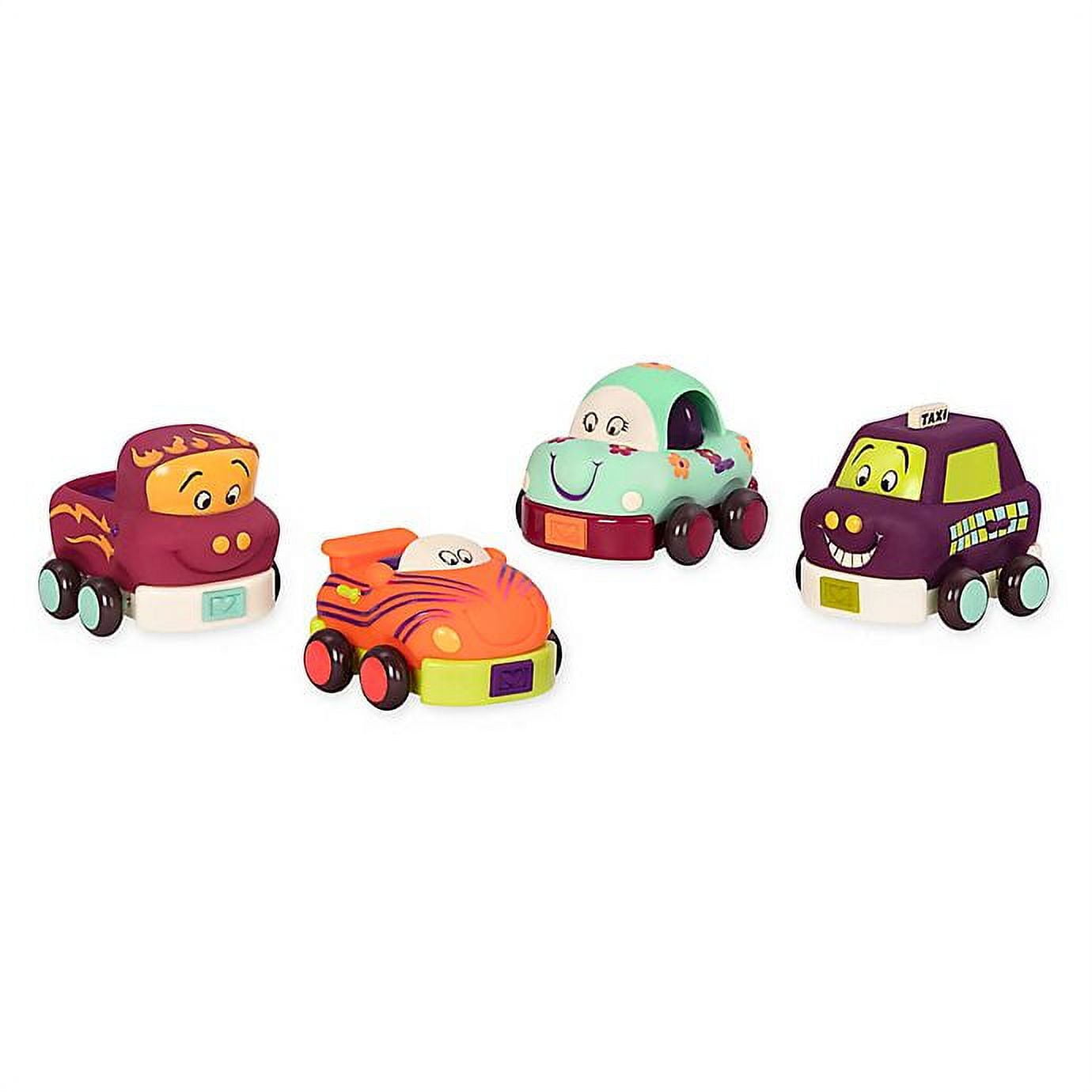 Wheels Soft Cars B 4Piece - Walmart.com