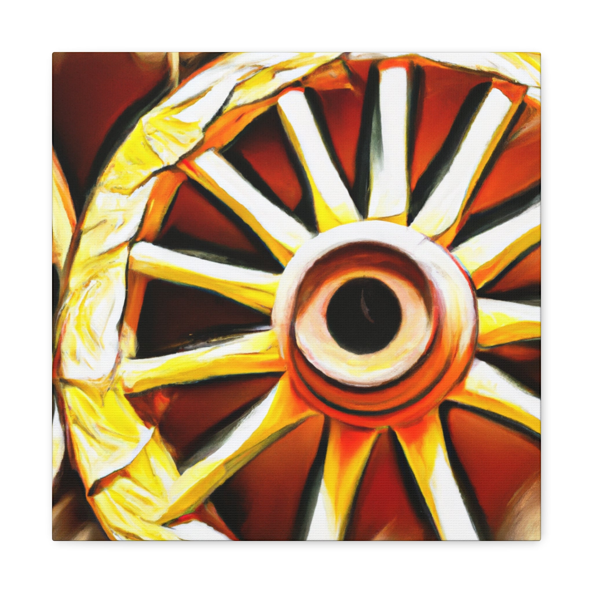"Wheels of Folklore" - Canvas - Walmart.com