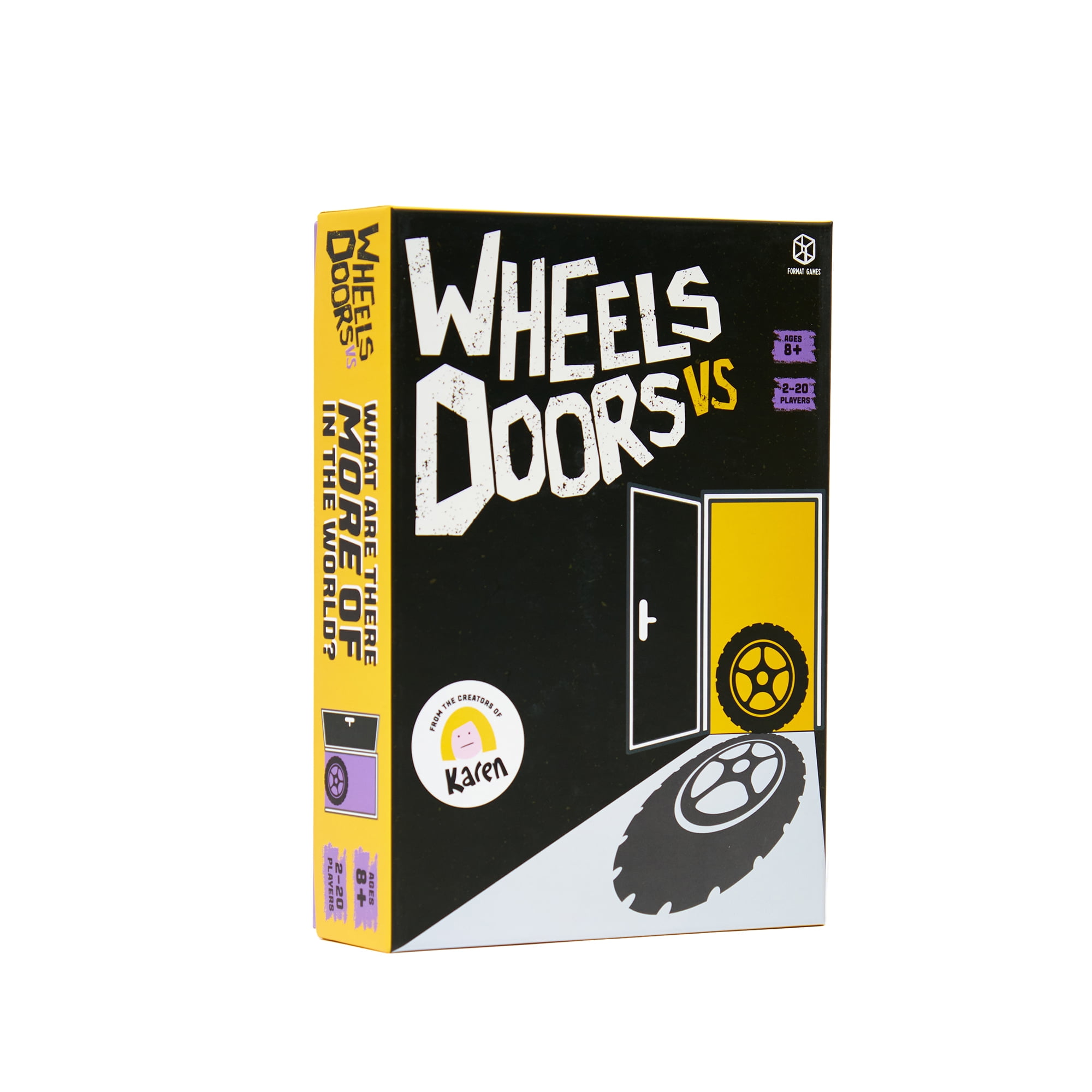 Wheels vs Doors Party Game for Ages 8 and up, from Asmodee - Walmart.com