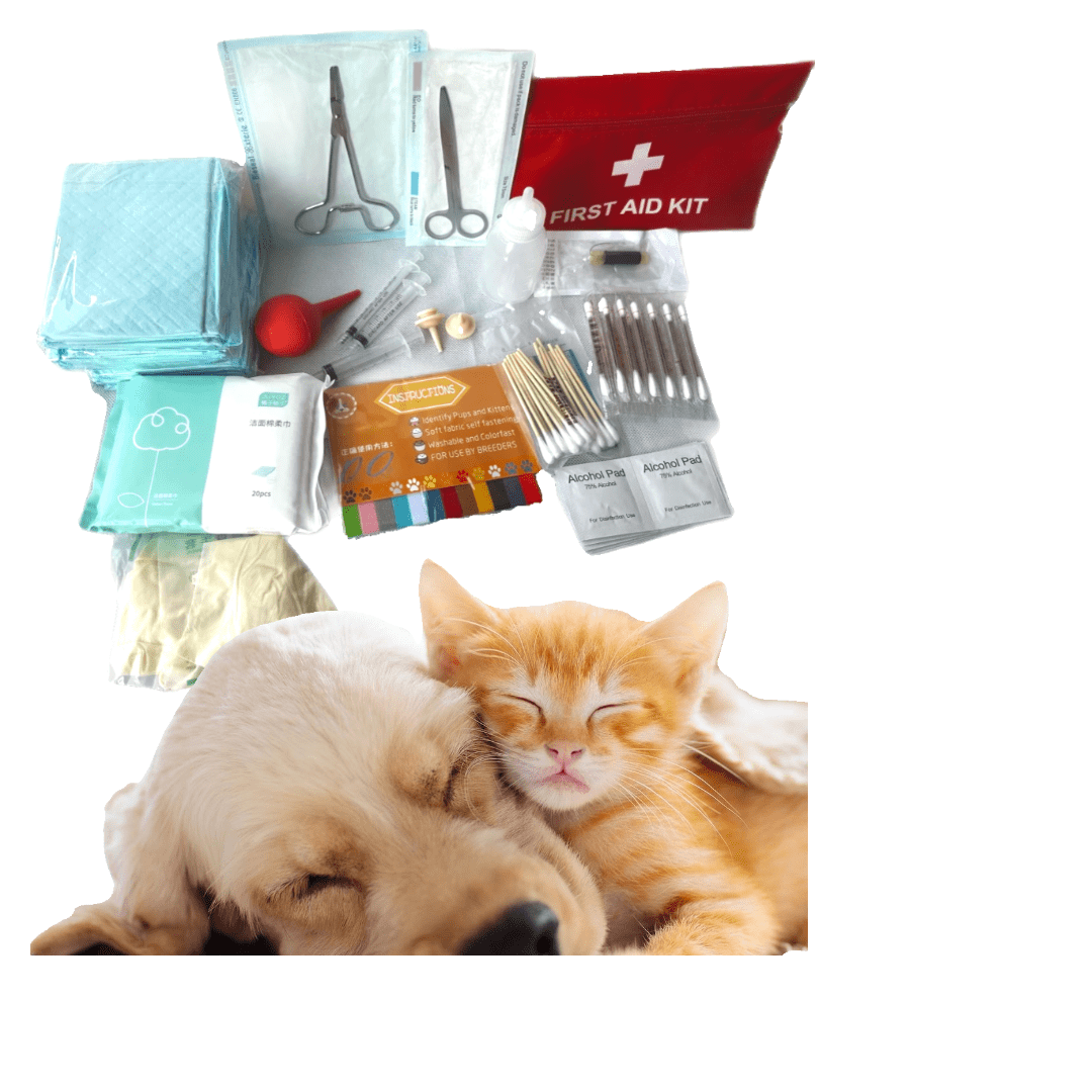 Whelping Kit for Puppies and Kittens - All-in-One Birth Kit with ...