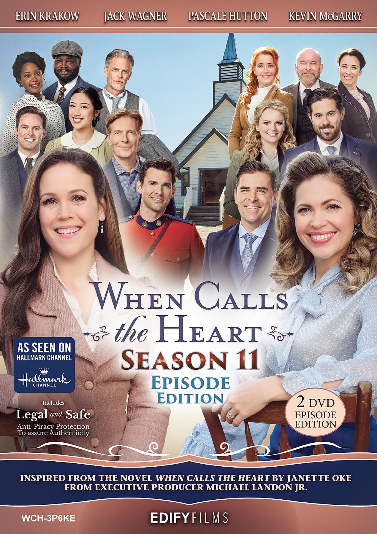 Edify Films When Calls the Heart Season 11 DVD, Romantic Frontier Stories - Walmart.com
