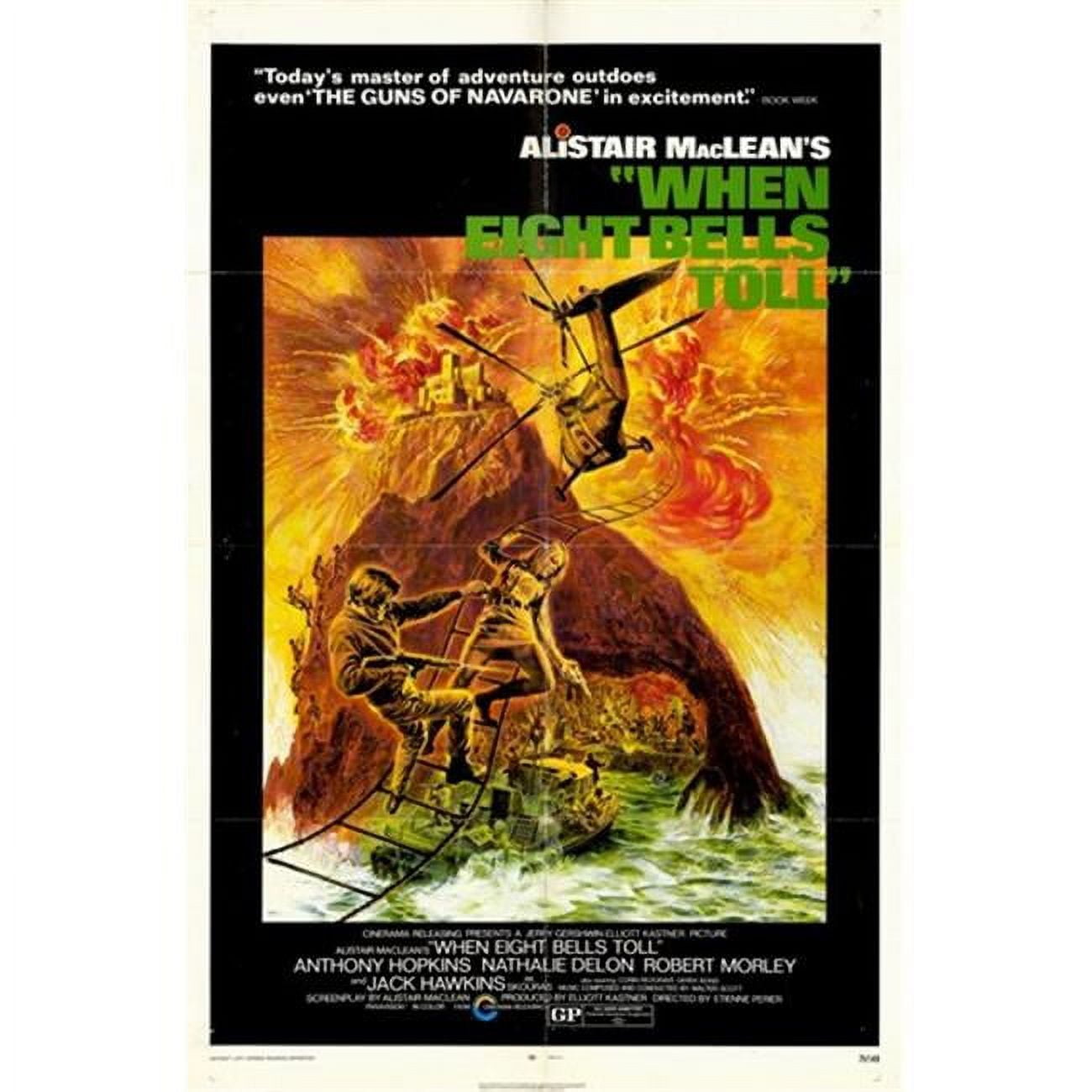 When Eight Bells Toll Movie Poster - 11 x 17 in. - Walmart.com