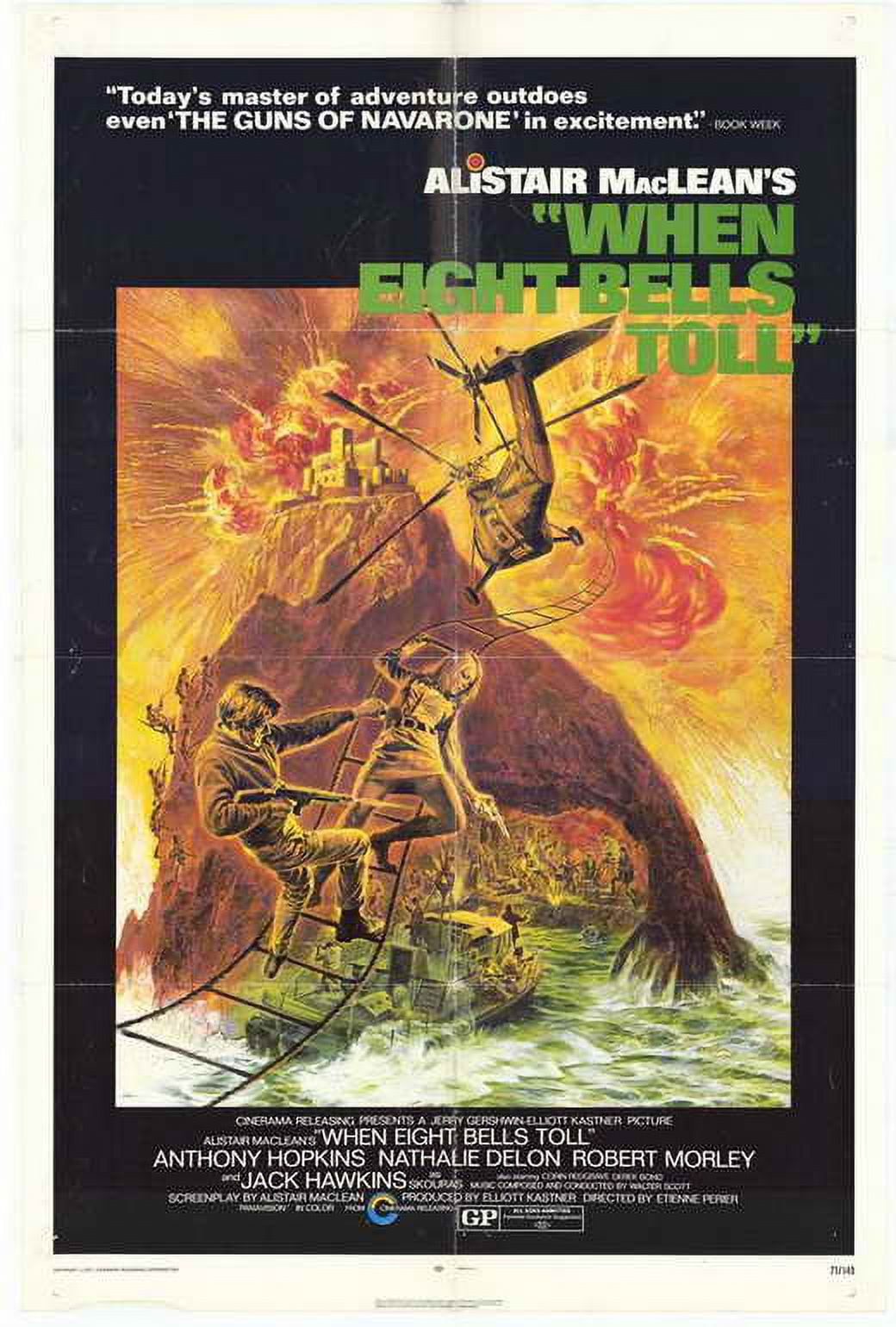 When Eight Bells Toll POSTER (27x40) (1971) - Walmart.com