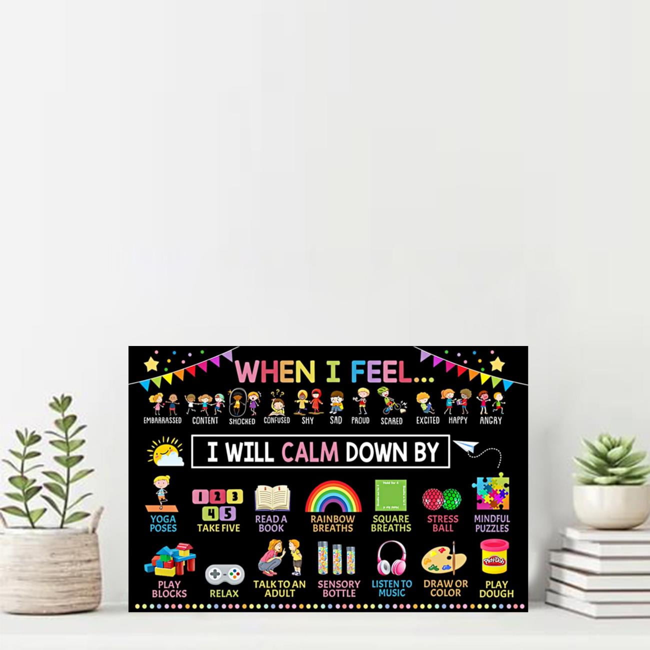 When I Feel I Will Calm Down By Print Poster 11 x 17 Inch Poster ...