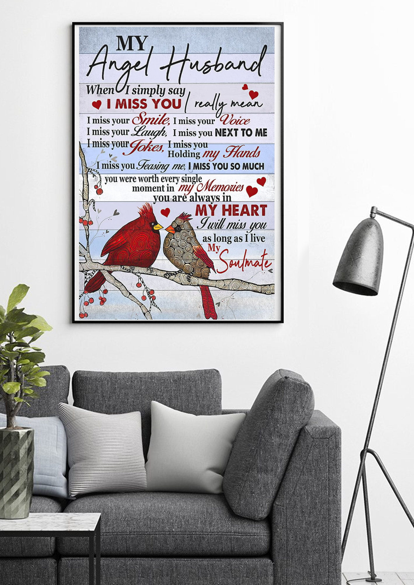 When I Simply Say I Miss You poster, Romance Lyric poster,dining room ...