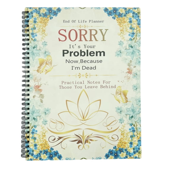 When I'm Gone End of Life Planner Final Wishes Organizer with Checklist ...
