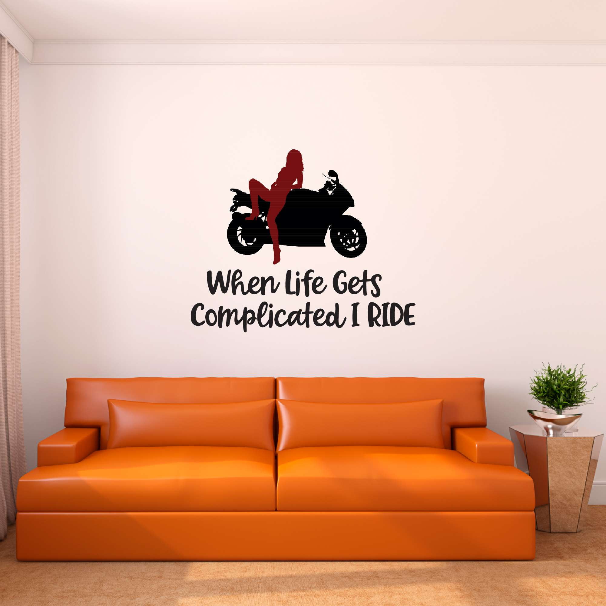 When Life Gets Comlicated I Ride Motorcycle Pretty Touring Bike Sports ...