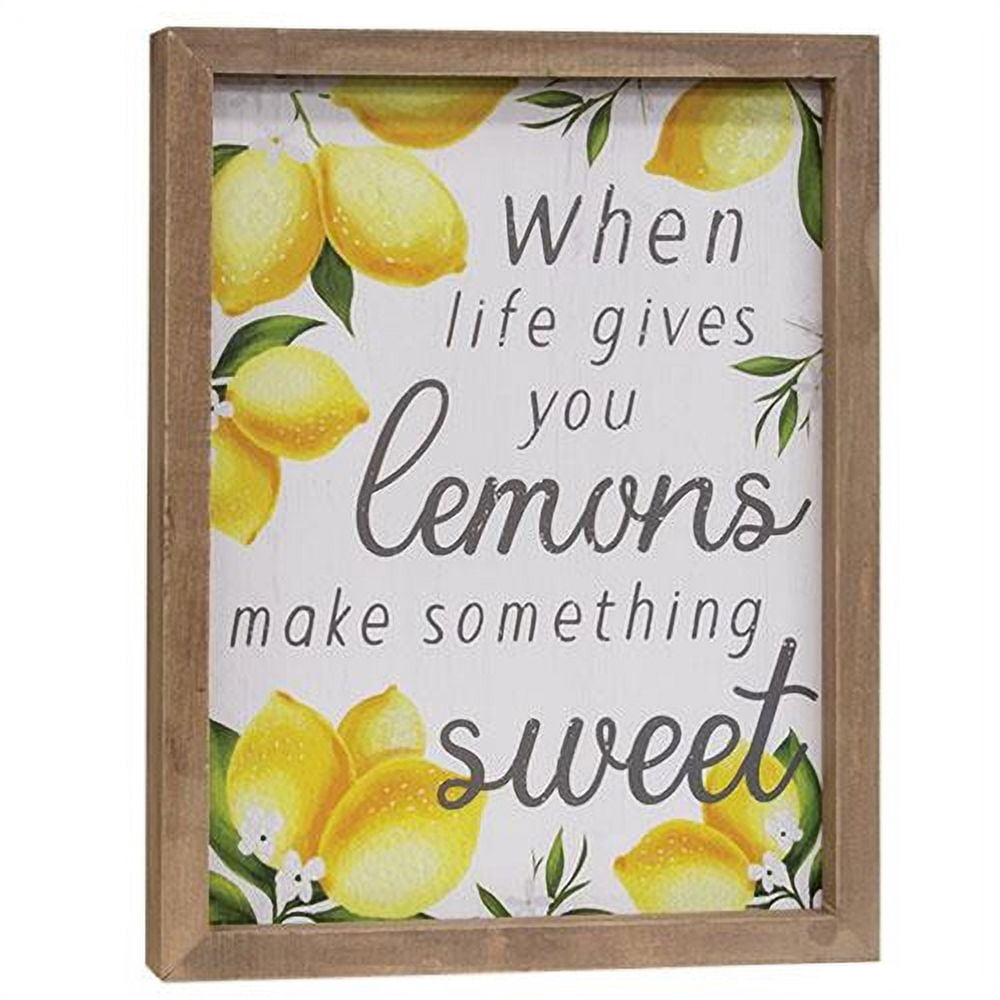 When Life Gives You Lemons Framed Sign - Walmart.com