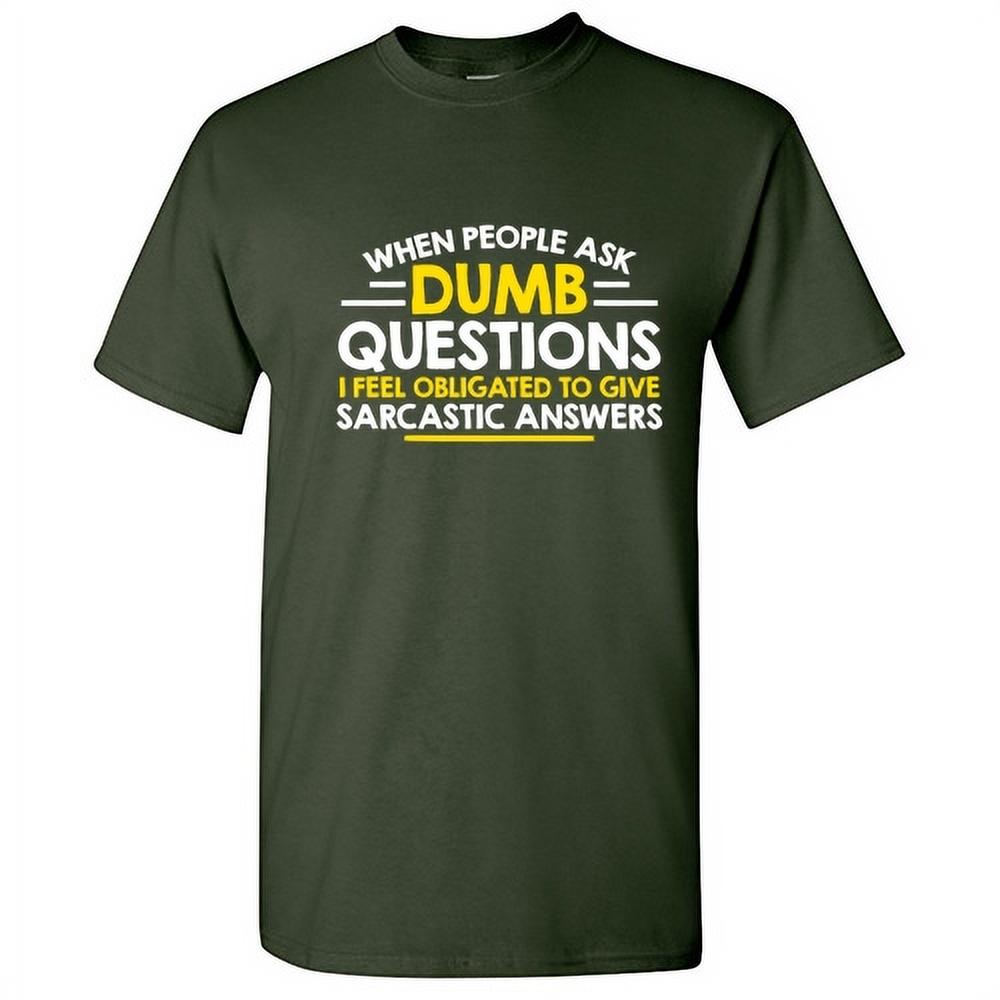 Mens Graphic Tee People Skills Funny T-shirt - Walmart.com