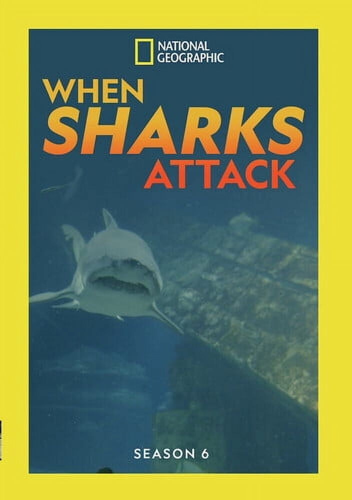 When Sharks Attack: Season 6 (DVD), National Geographic, Documentary ...