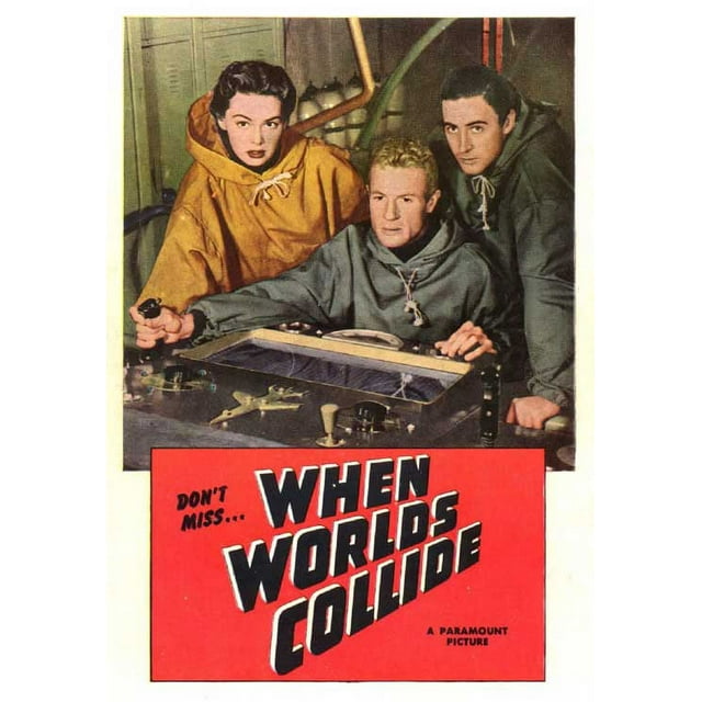 When Worlds Collide - movie POSTER (Style J) (11" x 17") (1951) - Walmart.com