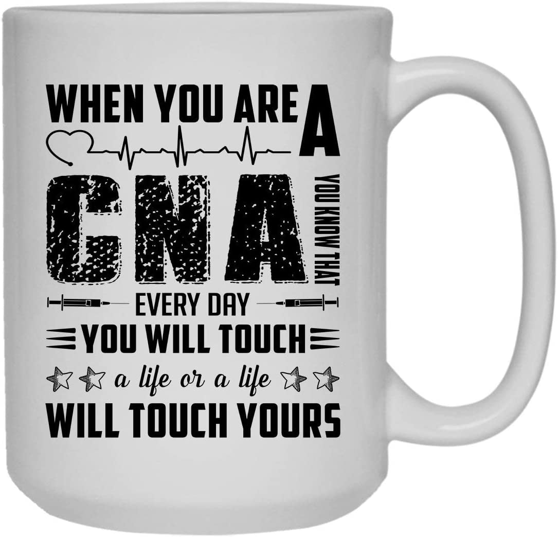 When You Are A CNA Novelty Coffee Mug, Cups 15 oz - Walmart Business ...