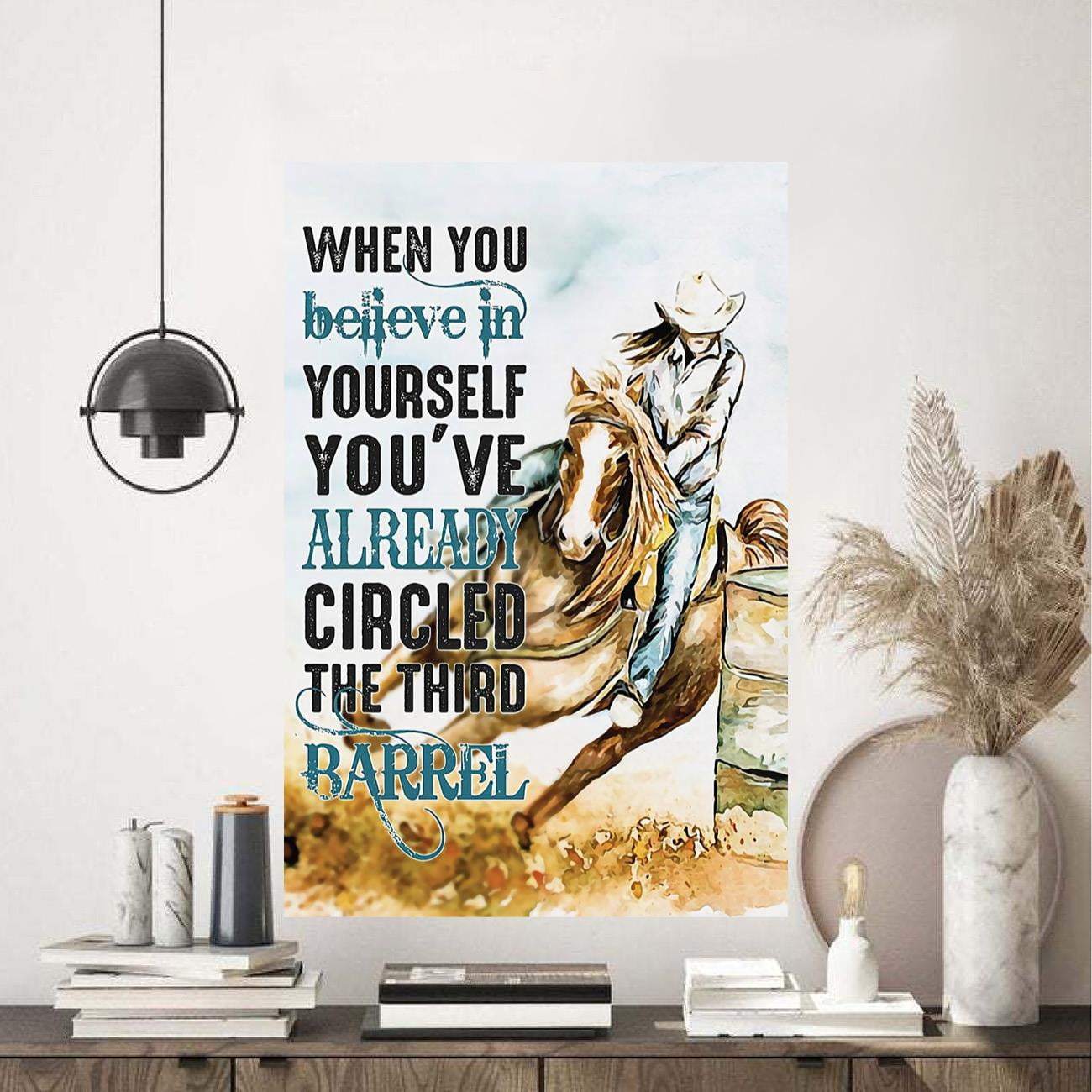 When You Believe In Yourself Print Poster 16 x 24 Inch Poster - Walmart.com