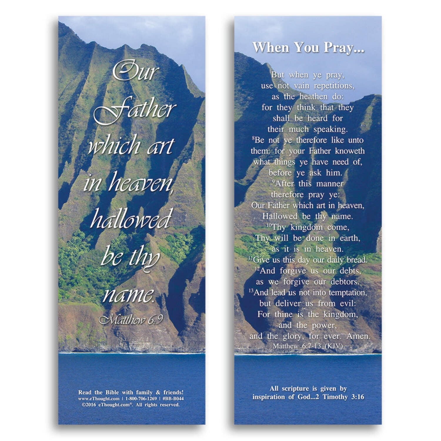 When You Pray - Bible Cards - Pack of 25 - Walmart.com